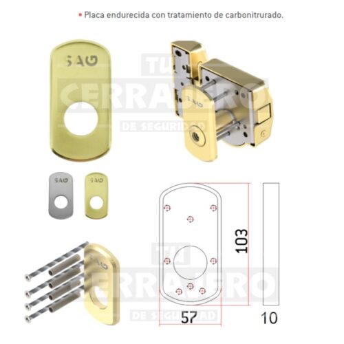 CERROJO SAG EP60 MC CONDOR v5 2025 - Envio GRATIS